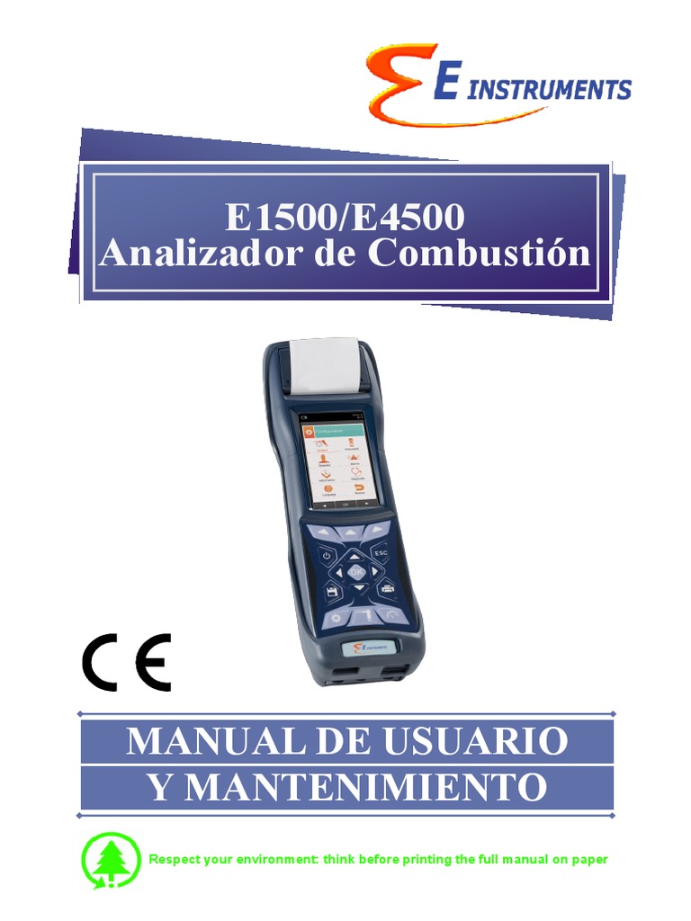 Manual Analizador | PDF | Chimenea | USB