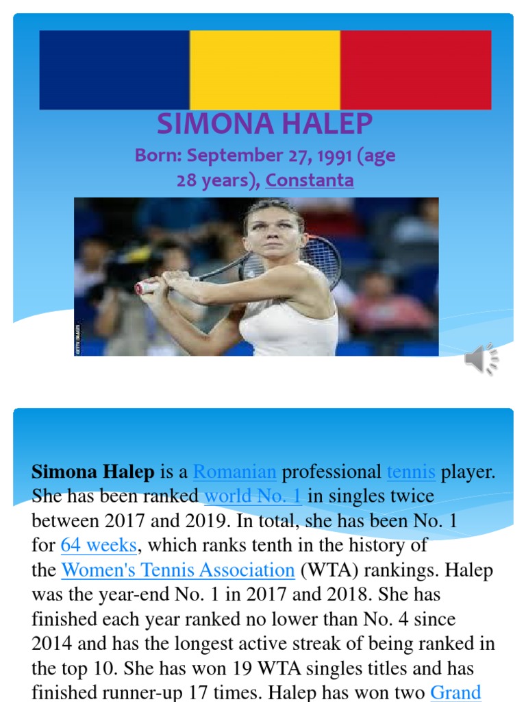 Simona Halep | PDF