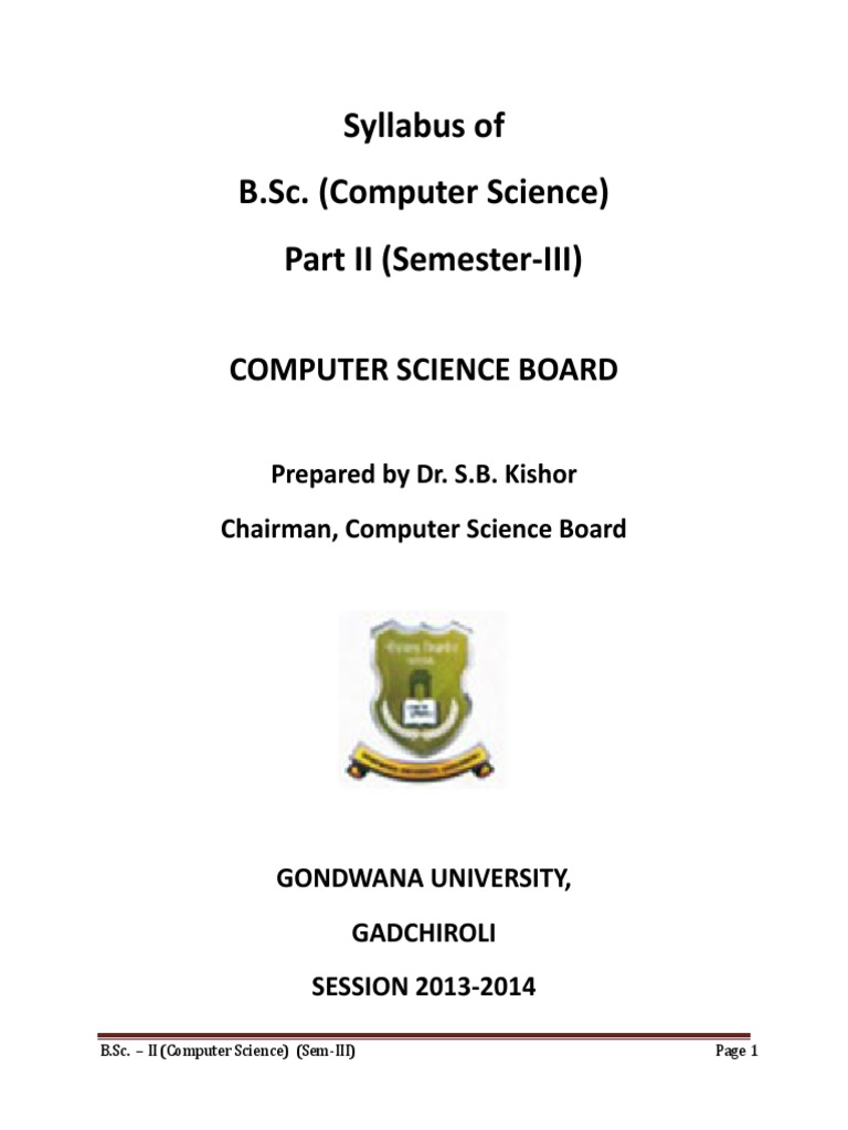 B.Sc. Part II Sem III Syllabus for DBMS & C | PDF | Constructor (Object ...