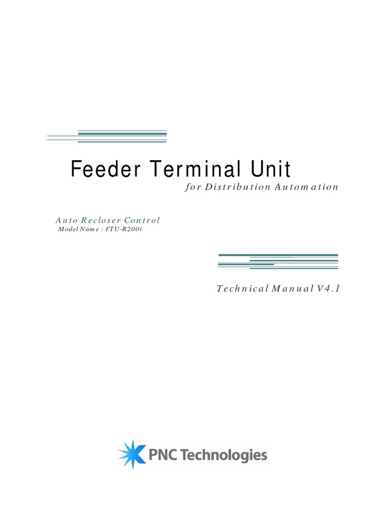 Recloser Chardon R200i | Download Free PDF | Ac Power | Power Supply