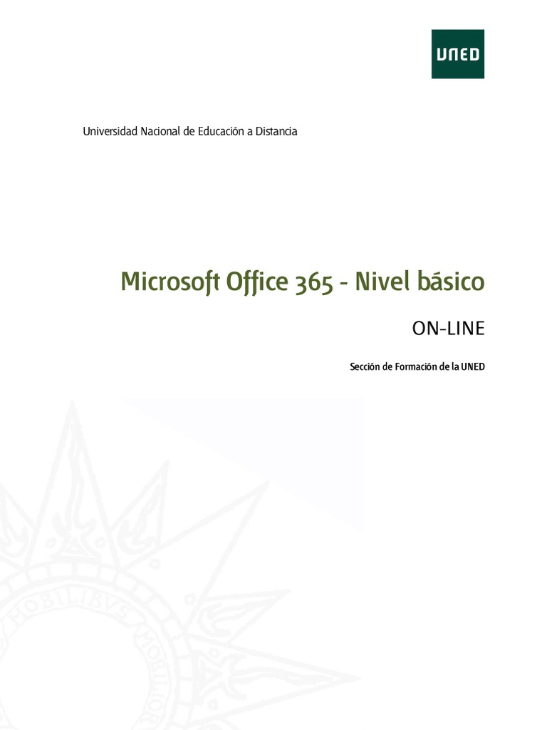 Manual Office 365 Basico | PDF | Microsoft Office | Archivo de computadora