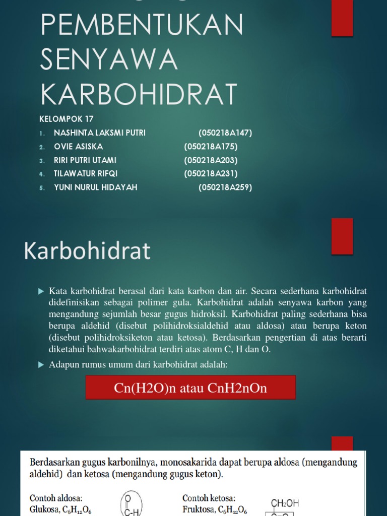 Karbohidrat PPT New | PDF