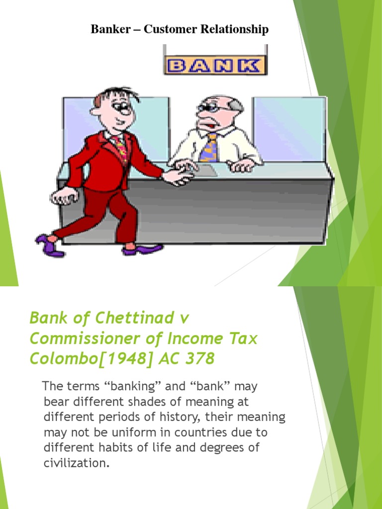 Banker Customer Relationship | PDF | Fiduciary | Banks