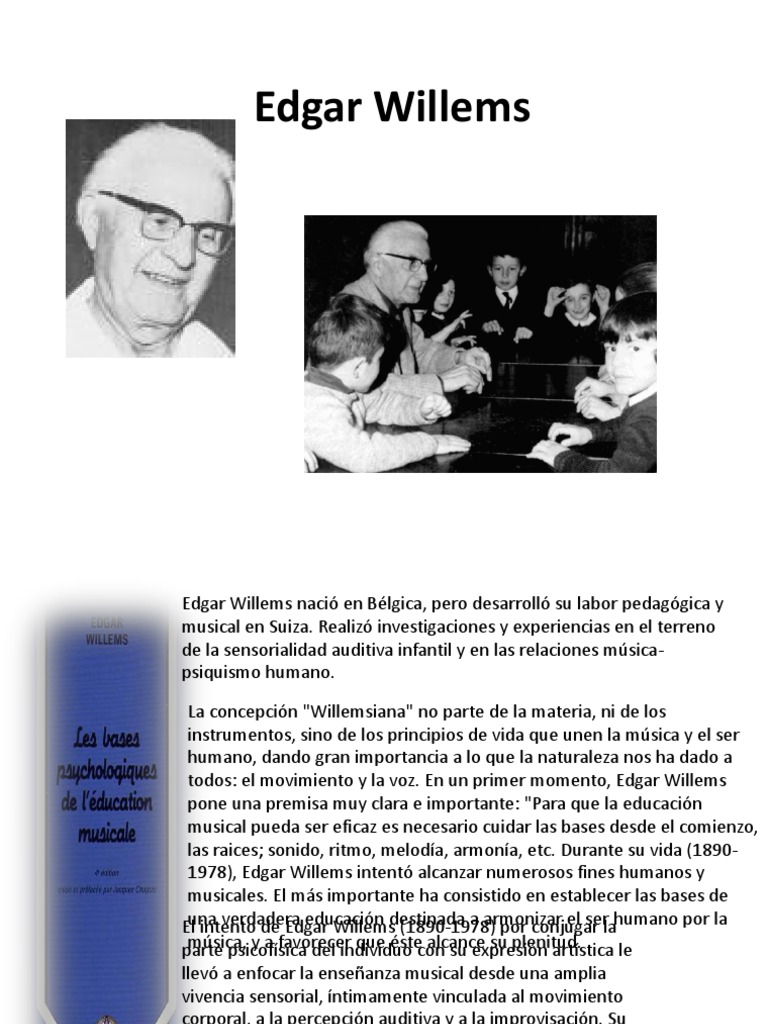 Edgar Willems | PDF | Ritmo | Sonido