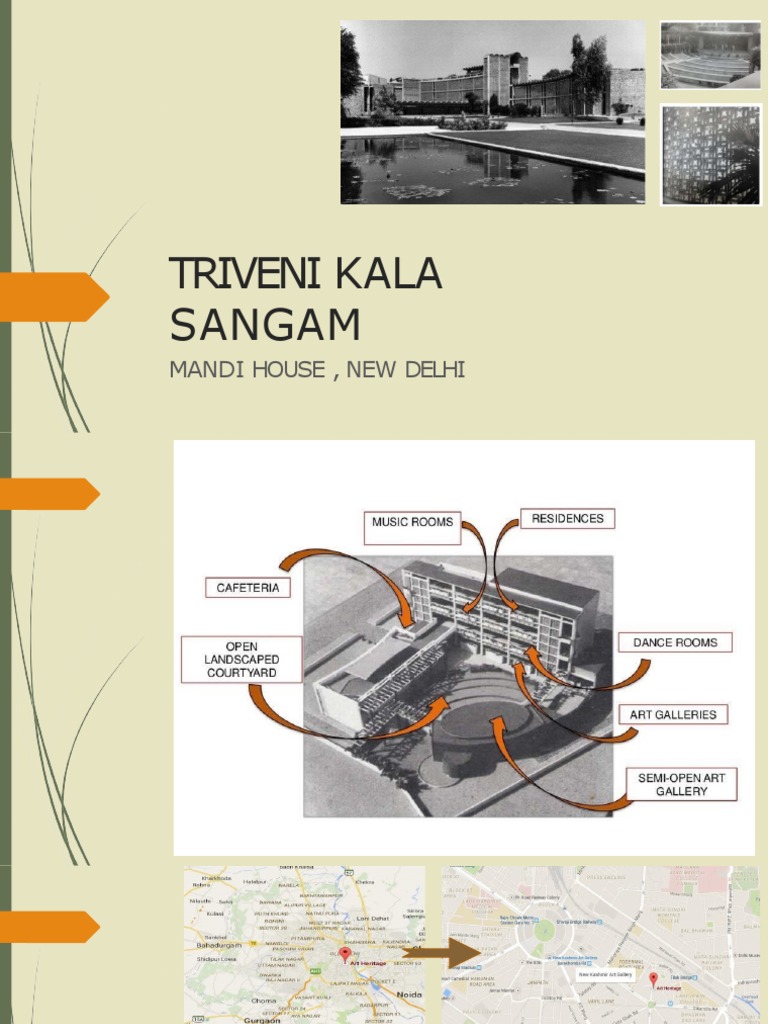 Triveni Kala Sangam: Mandi House, New Delhi | PDF | Concrete ...