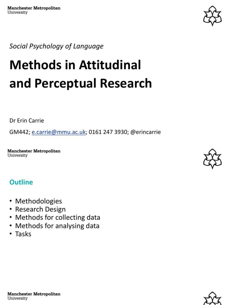How To Measure The Attitudes | PDF | Attitude (Psychology) | Level Of ...