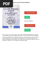 Invocation Cabalistique de Salomon | PDF