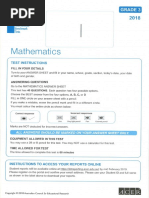 Grade 3 NAFS Practice Exam | PDF | Mathematics | Shape