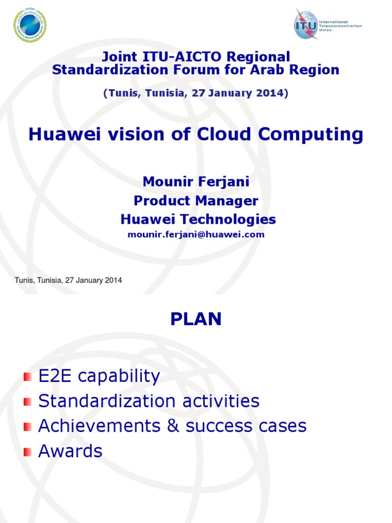 Huawei Vision of Cloud Computing | PDF | Solid State Drive | Cloud ...