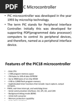 Unit-5 PIC18 Architecture PDF | PDF | Microcontroller | Electronic Design