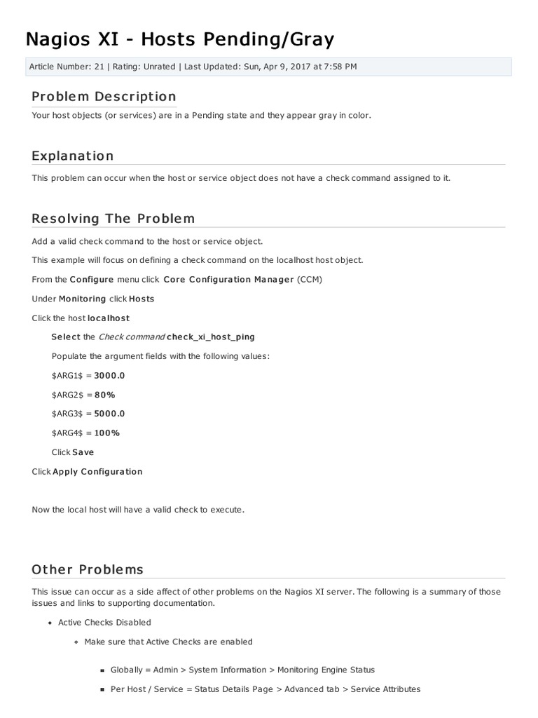 Nagios XI - Hosts Pending/Gray Nagios XI - Hosts Pending/Gray | PDF | Transport Layer Security ...