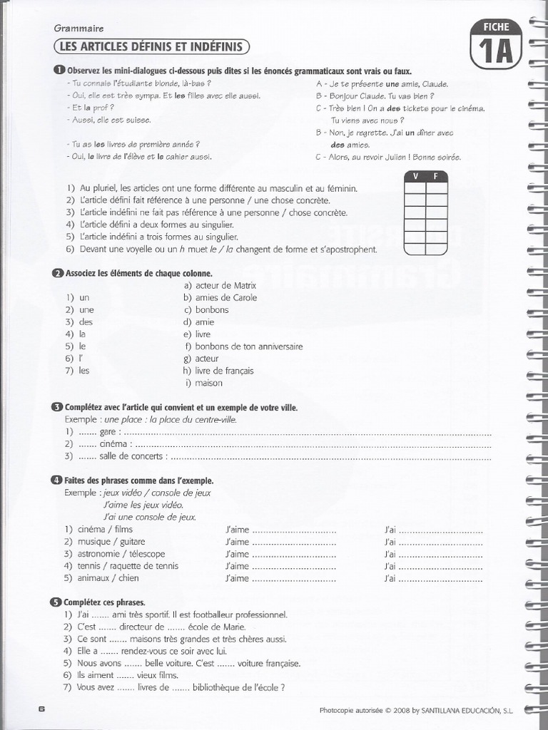 Fichas Repaso Frances | PDF