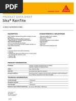 Hydroflex 30 Product Data Sheet | PDF | Building Engineering | Building ...