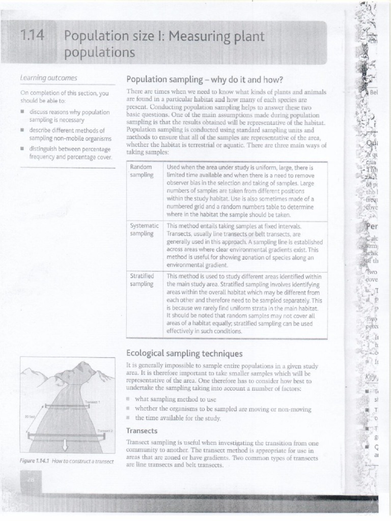 Cape Environmental Science Unit 1 | PDF