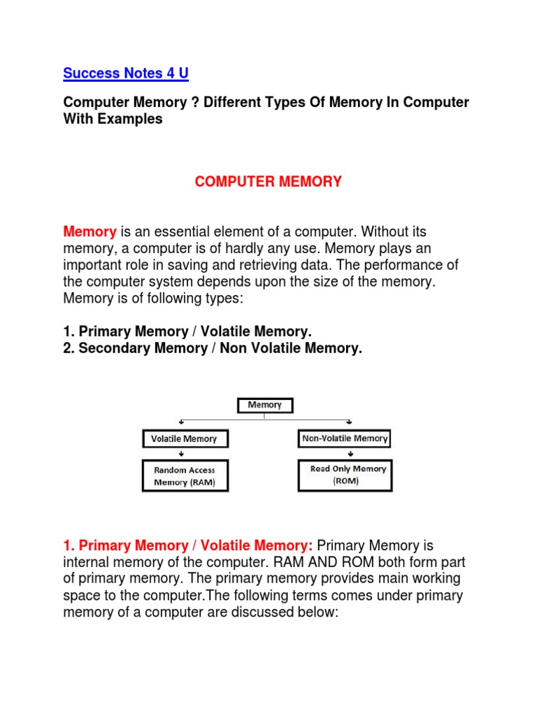 Find Computer Memory Type 