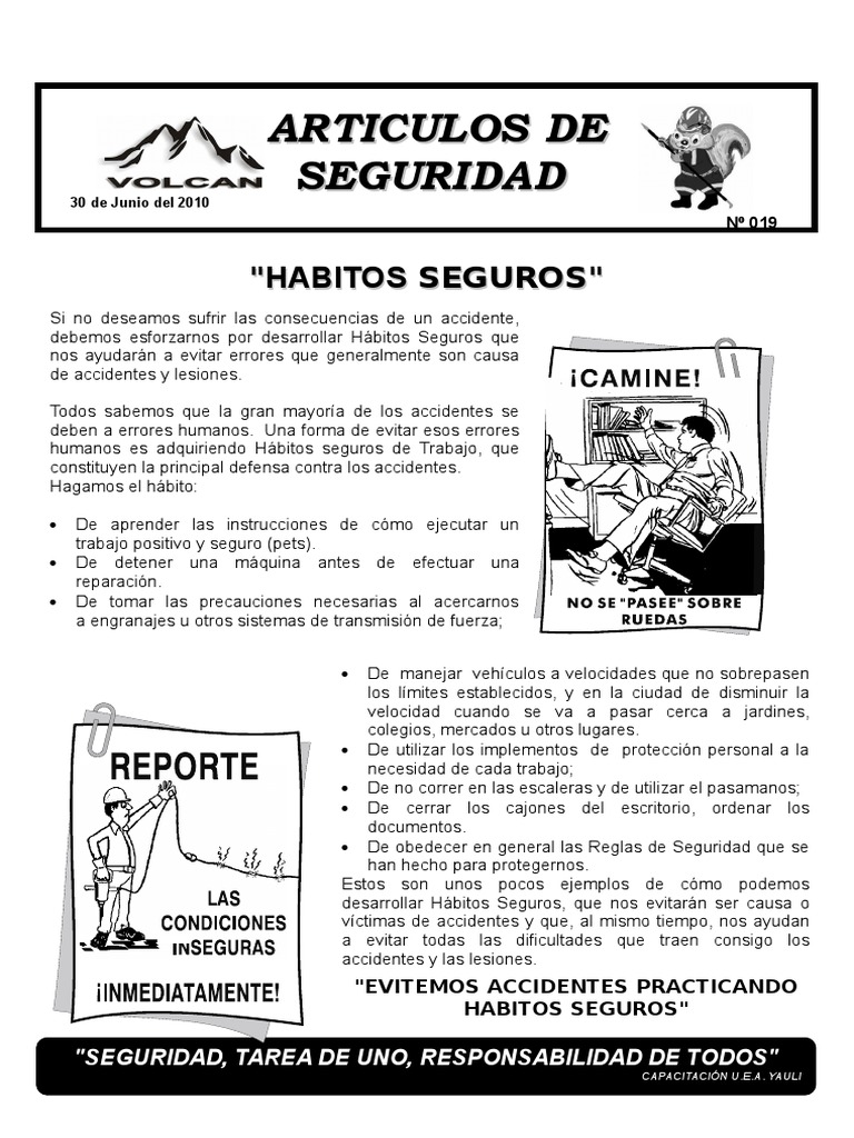 019 Habitos Seguros | PDF | Informática y tecnología de la información