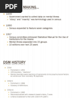 DSM Timeline | PDF | Diagnostic And Statistical Manual Of Mental ...