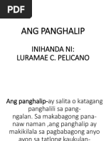 Panghalip Na Panao-Chart | PDF