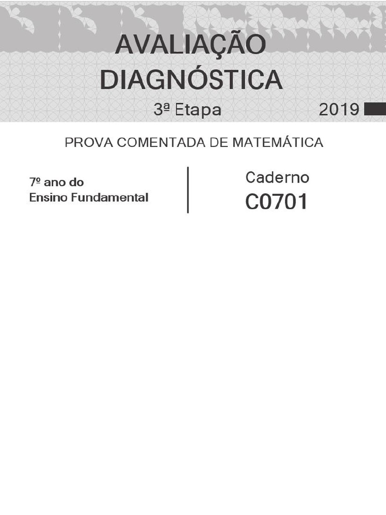 Prova Parana | PDF | Equações | Fração (Matemática)