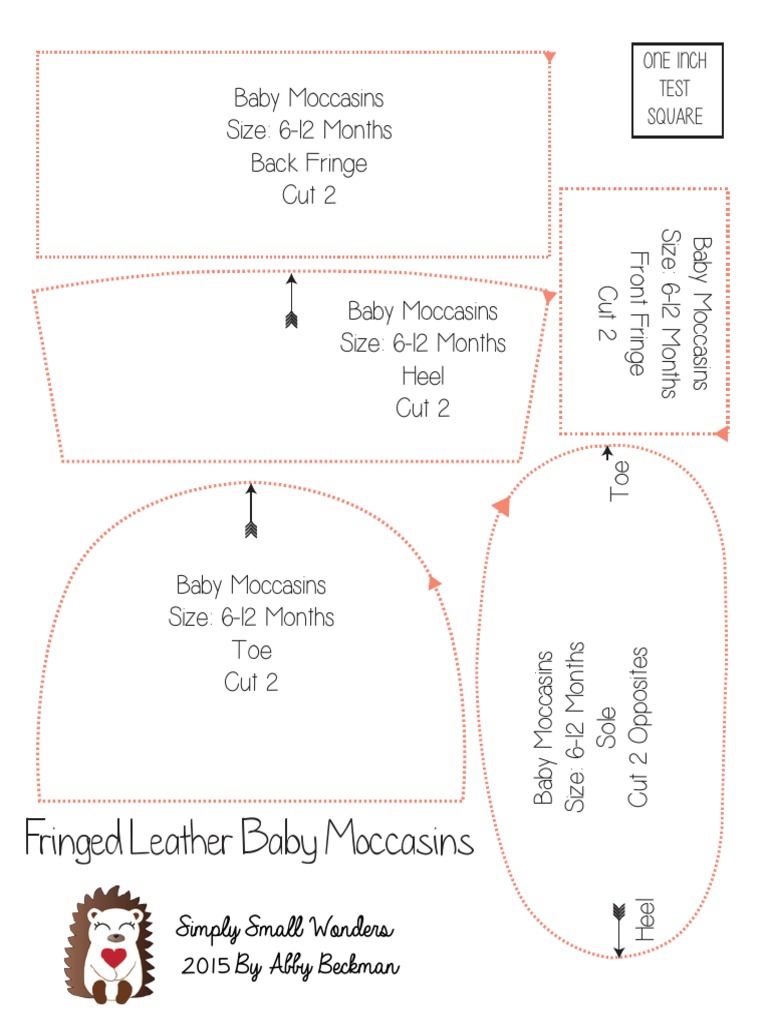 Baby Moccasins Pattern Guide | PDF