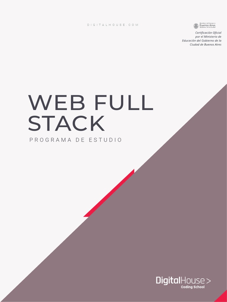 Programa Web Full Stack | PDF | Script Java | Extremos delantero y trasero