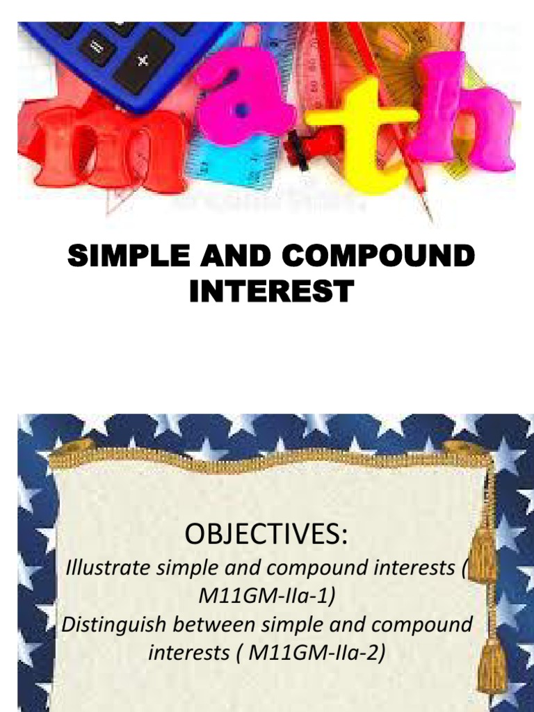 Simple&Compound Interest | PDF | Compound Interest | Interest