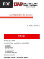 Guía de Sutura Colchonero Horizontal | PDF | Cirugía | Especialidades ...