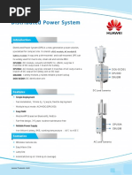 Huawei DCDU Specifications Overview | PDF | Technology & Engineering