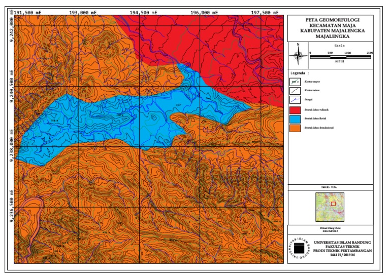 Peta Geomorfologi | PDF