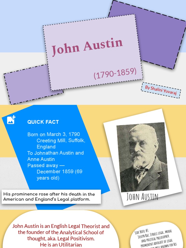 John Austin: Founder of Legal Positivism | PDF | Jurisprudence | Morality