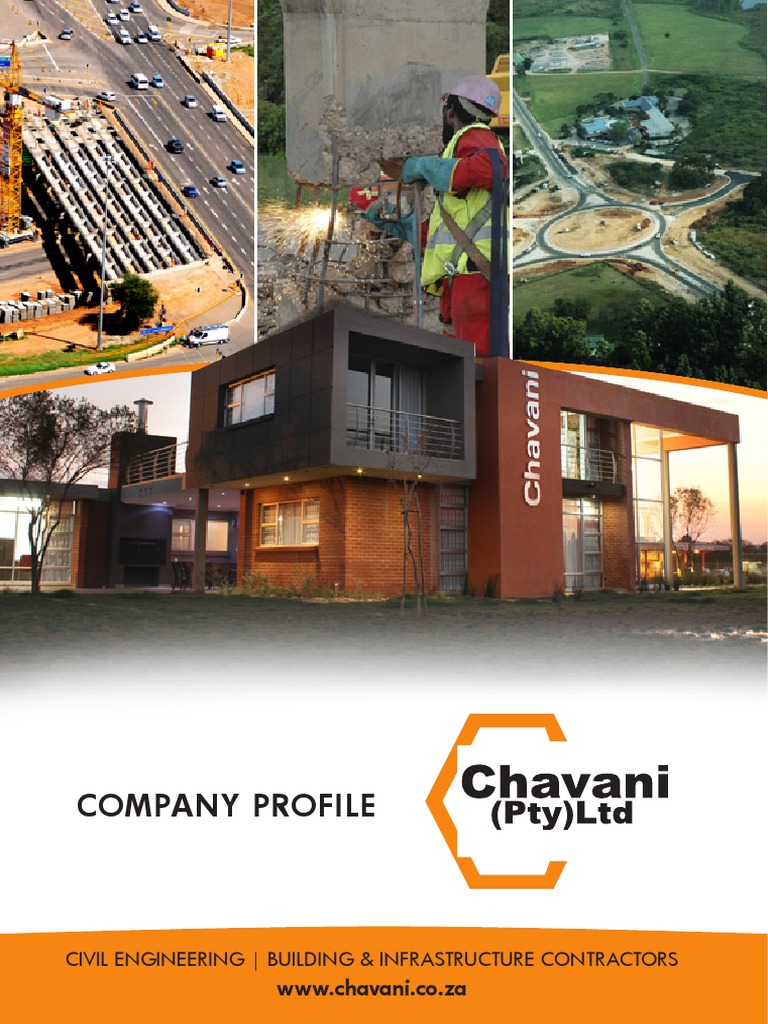 Building and Infrastructure Company Profile Sample PDF | PDF | Road ...