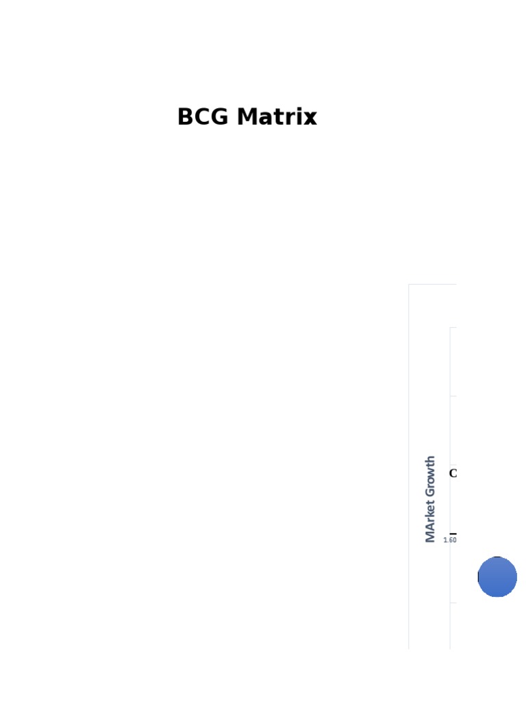BCG Matrix Template | PDF | Production And Manufacturing | Brand Management