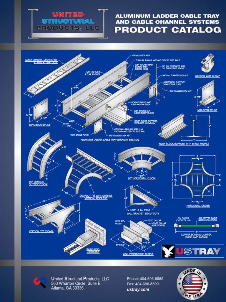 Aluminum Cable Tray Systems | PDF | Structural Load | Screw
