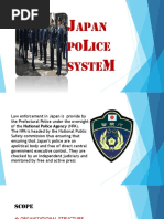 Comparative Police System - Japan | PDF