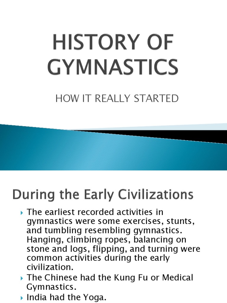 History of Gymnastics Evolution | PDF | Social Science