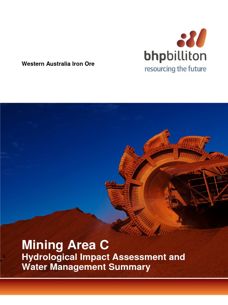 Hydrological Impact Assessment for Mining Area C | PDF | Groundwater ...