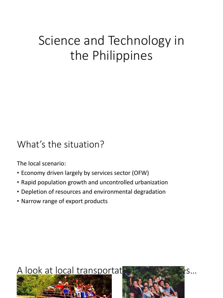 7 Science and Technology in The Philippines | PDF | Agriculture ...