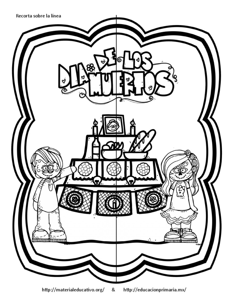 Lapbook Dia de Muertos | PDF