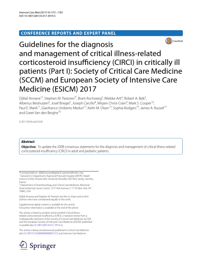 Conference Reports and Expert Panel: DOI 10.1007/s00134-017-4919-5 ...