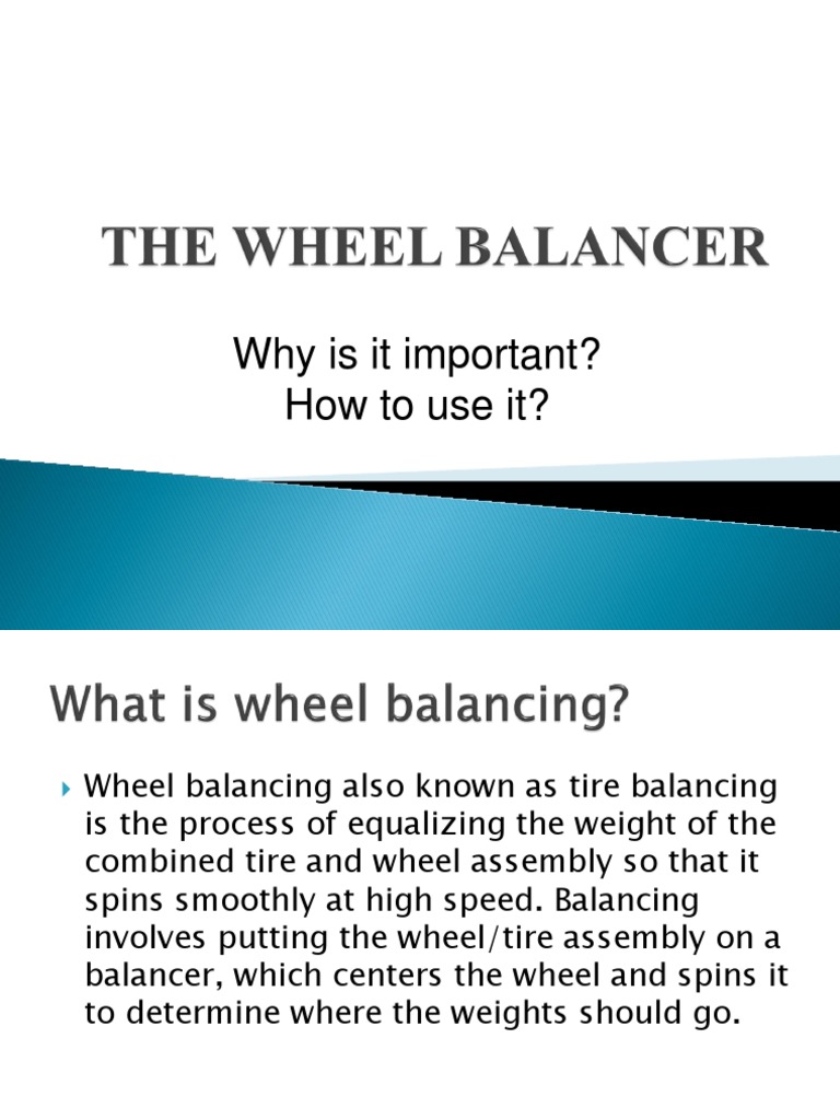 The Importance of Wheel Balancing: Proper Techniques and Common Causes ...