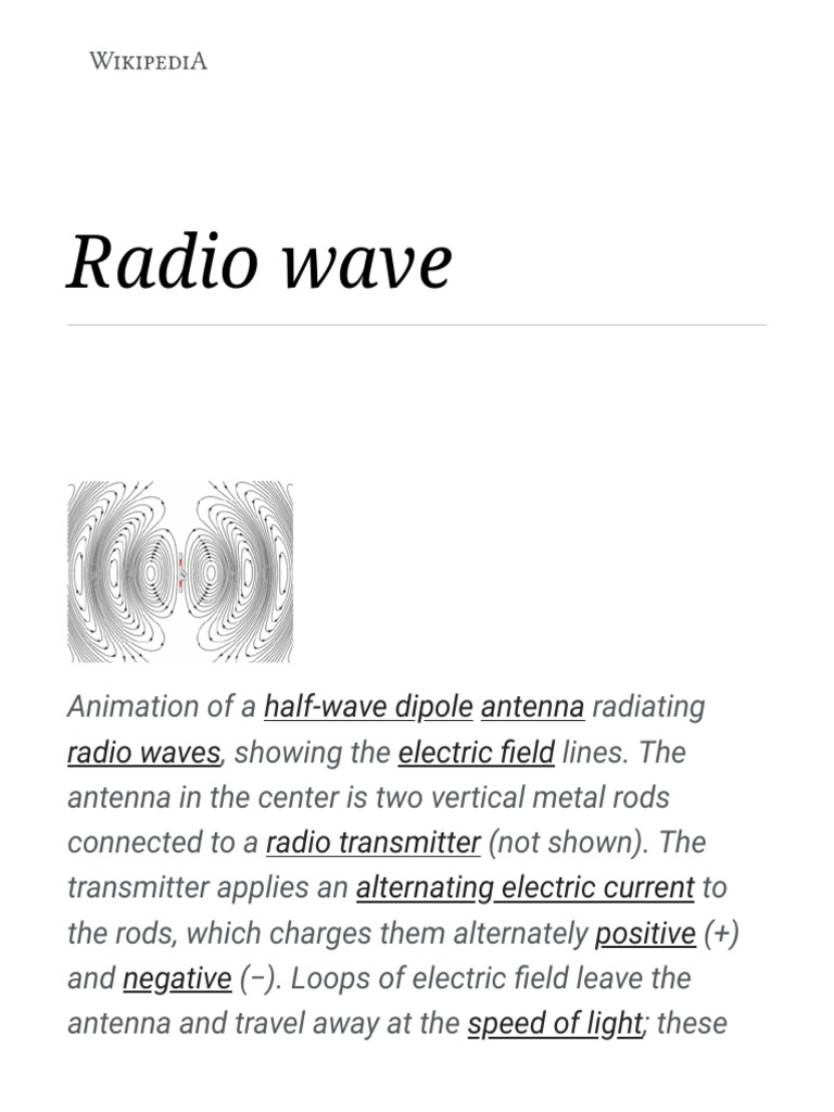 Radio Wave | PDF | Radio Wave | Radio Propagation
