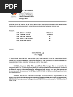 Resolution Realignment Sample Format | PDF | Philippines