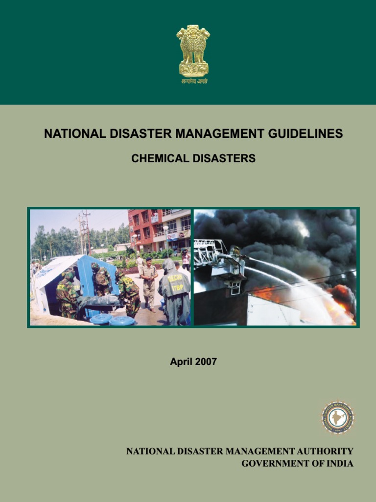 Guidelines for Chemical Disaster Management: Providing Comprehensive ...