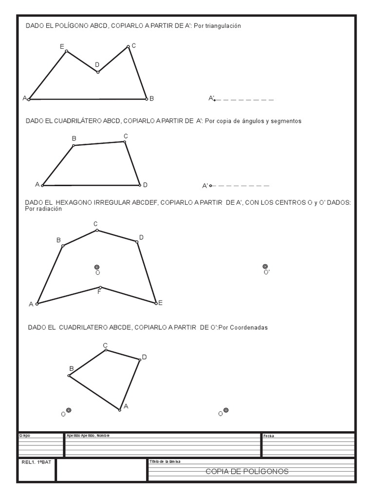 Laminas Relaciones Prop Transf Esc Primero Bat | PDF | Triángulo ...