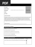 Sample Documents For Medical Scribe | PDF | Knee | Osteoarthritis