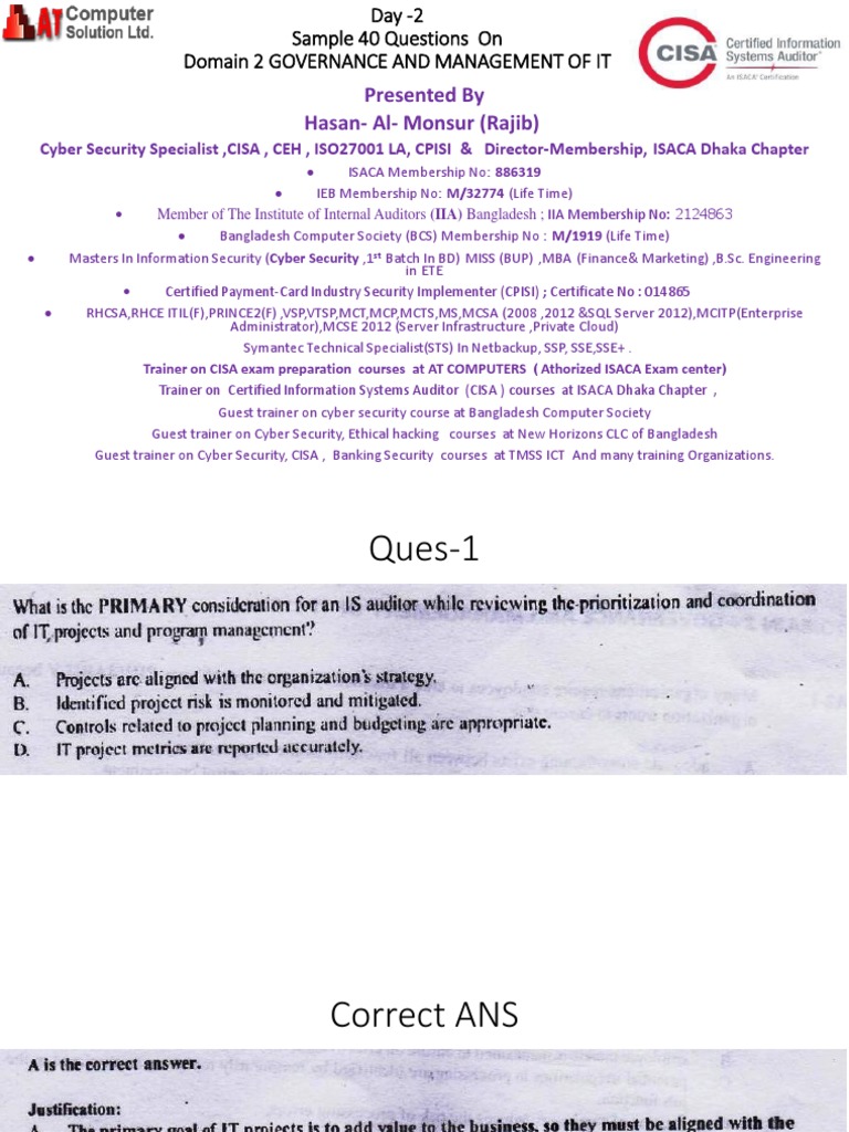 Cisa Pdf Microsoft Certified Professional Security Engineering