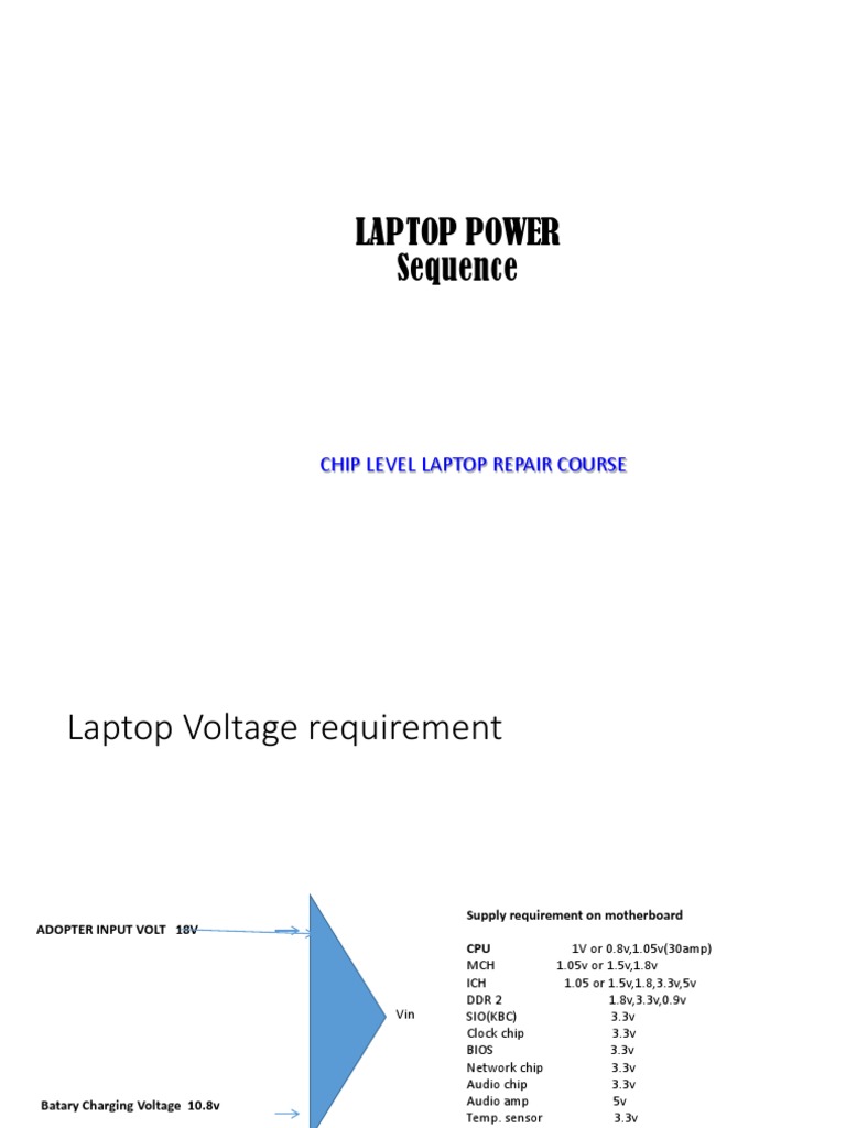Laptop Power Circuit | PDF | Field Effect Transistor | Direct Current