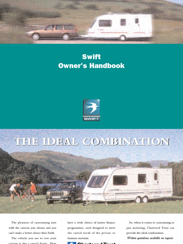 Caravan Owners Hbook 2000 | PDF | Trailer (Vehicle) | Tire