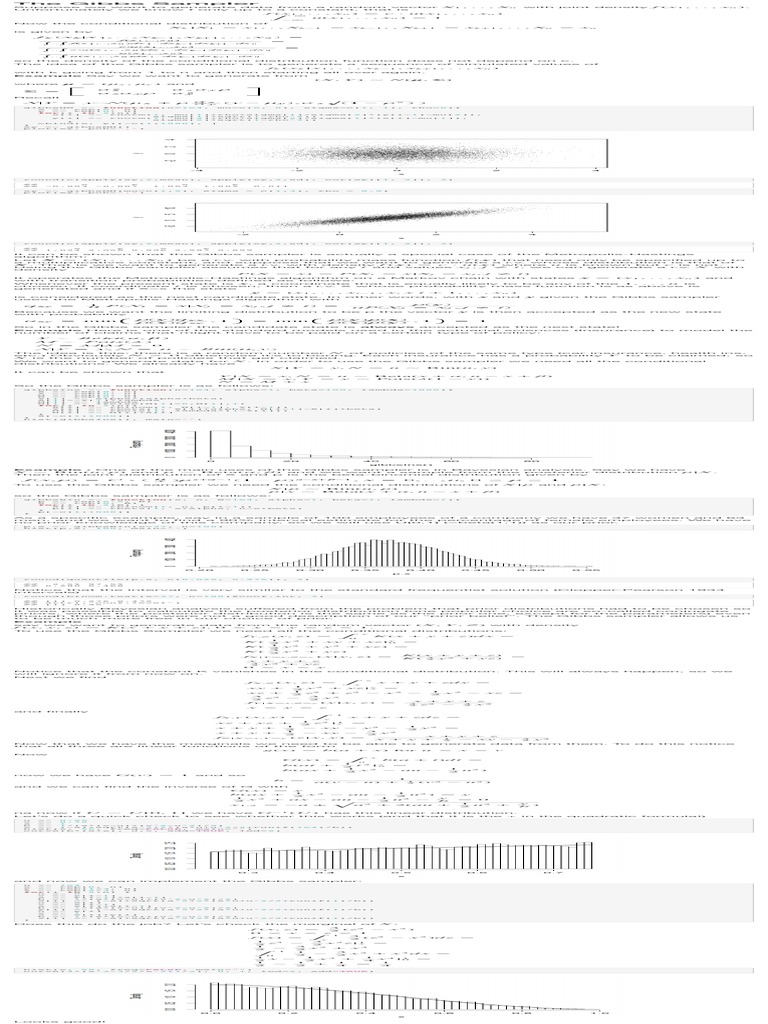 The Gibbs Sampler: Function | PDF | Applied Mathematics | Probability Theory