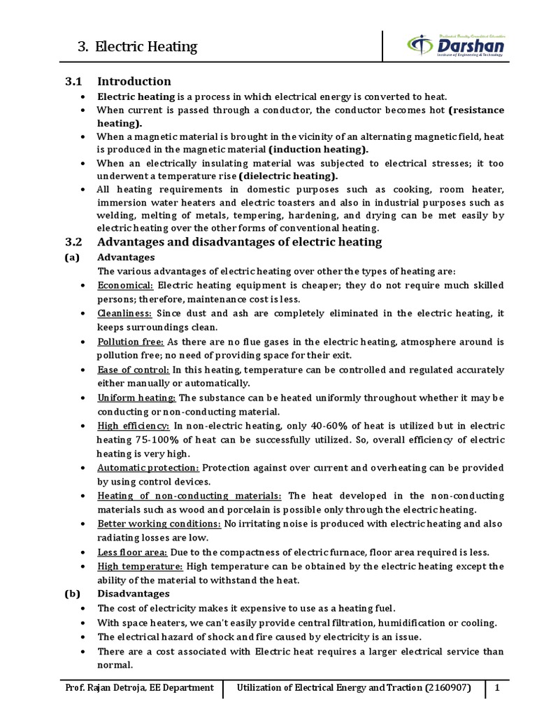 Electric Heating | PDF | Electric Heating | Transformer